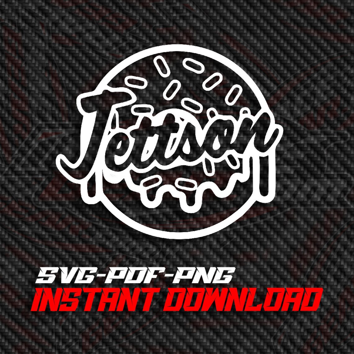 Jett Lawrence Logo Donut Jettson Design 18 Honda Redbull Racing ...