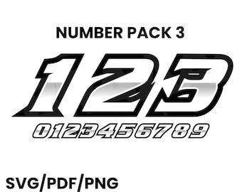 Race Car Racing Team Numbers Automobile Motorcycle Kart Dirt Track Sim ...