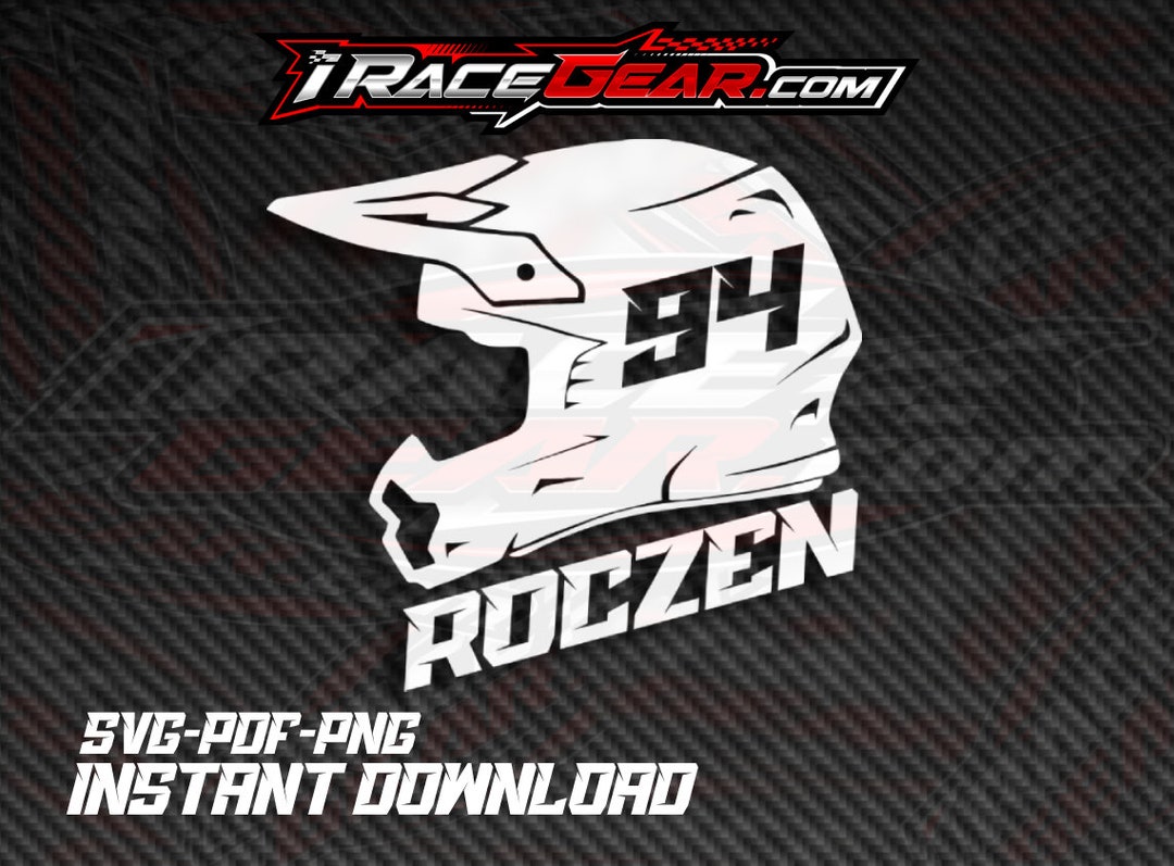 Ken Roczen 94 Helmet Red Bull Suzuki Hep Racing Supercross Motocross ...