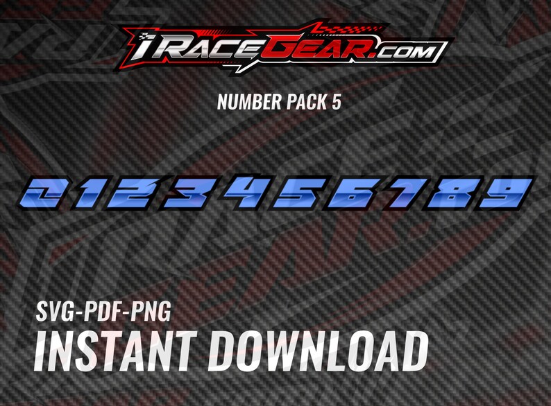 Race Car Racing Team Numbers Automobile Motorcycle Kart Dirt Track Sim ...