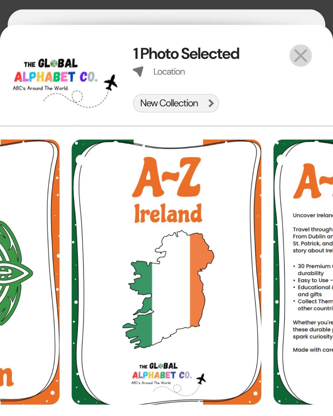 Cartes-éclair éducatives de A à Z pour enfants à imprimer en Irlande ...