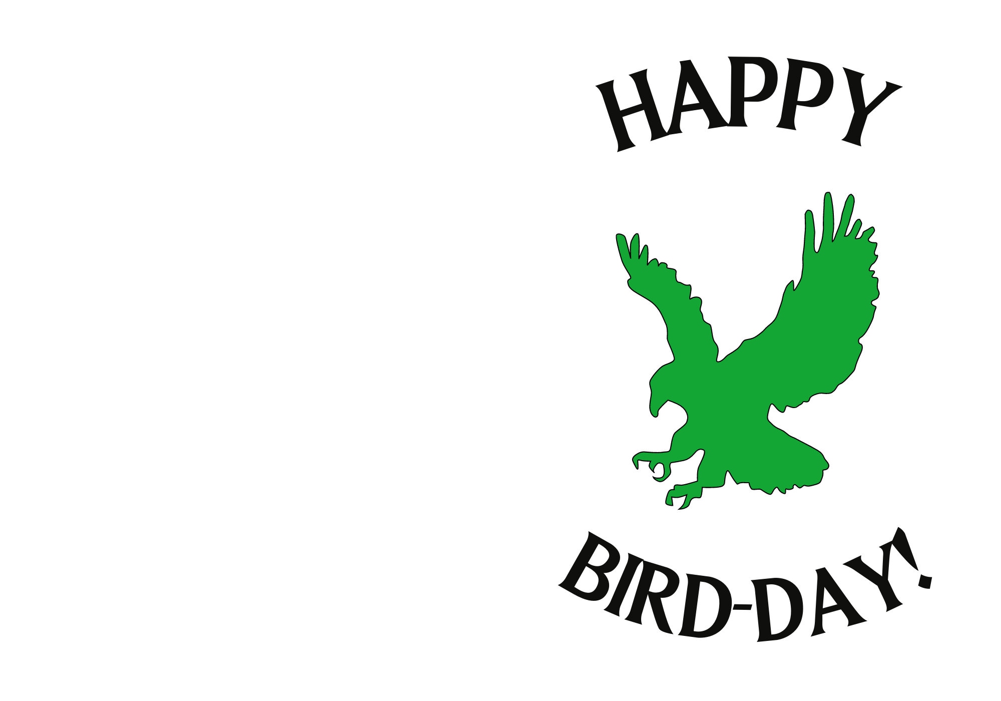 Happy Bird-day Brithday Card, Retro - Etsy