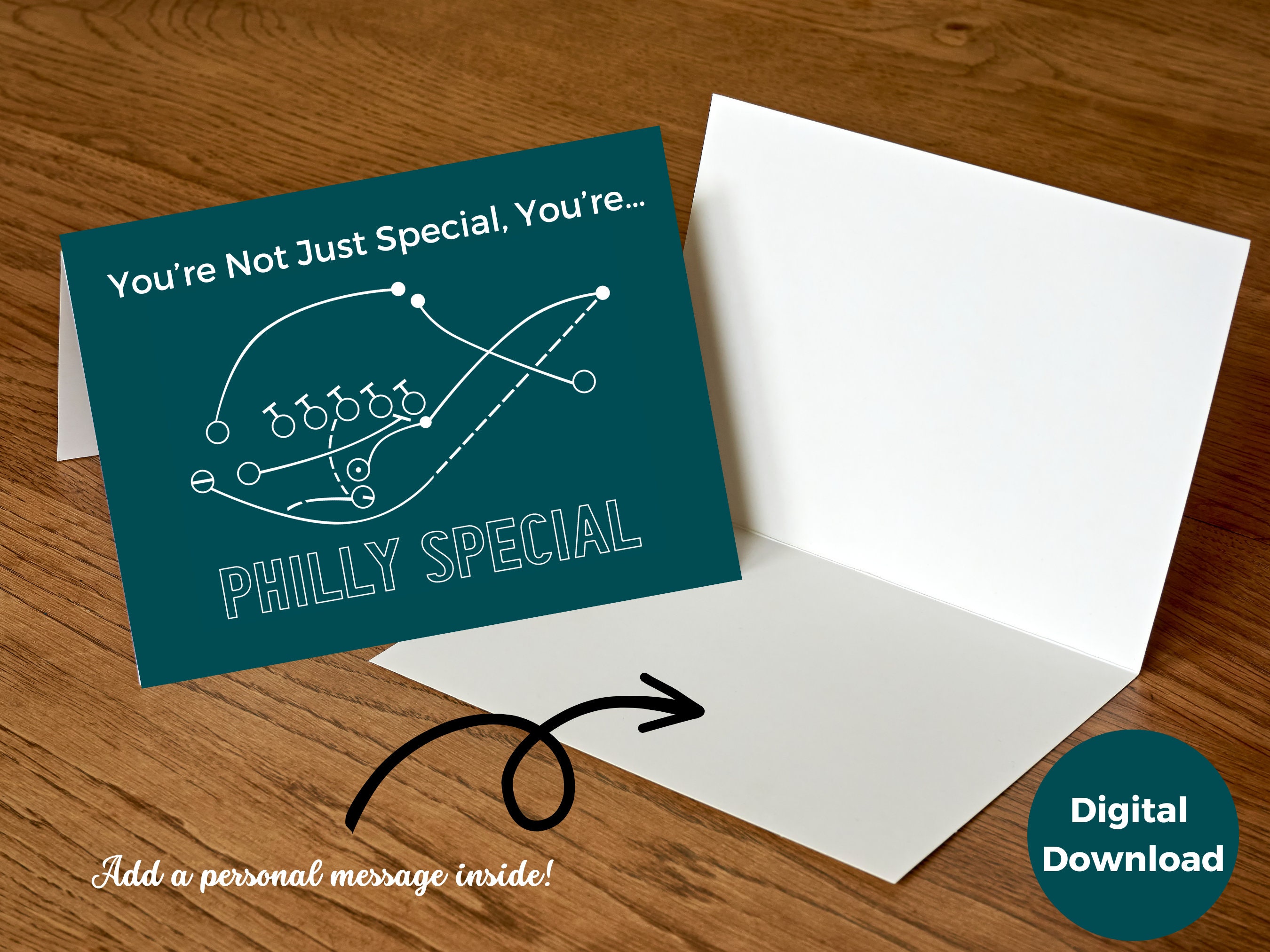 Philly Special - Printable Card - Etsy