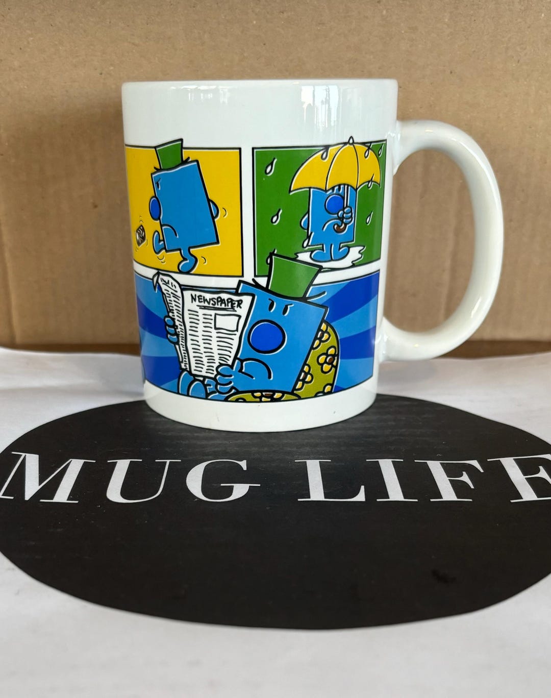 Officially Licensed Mr Men Mr Grumpy storybook Ceramic Mug. Unused and ...