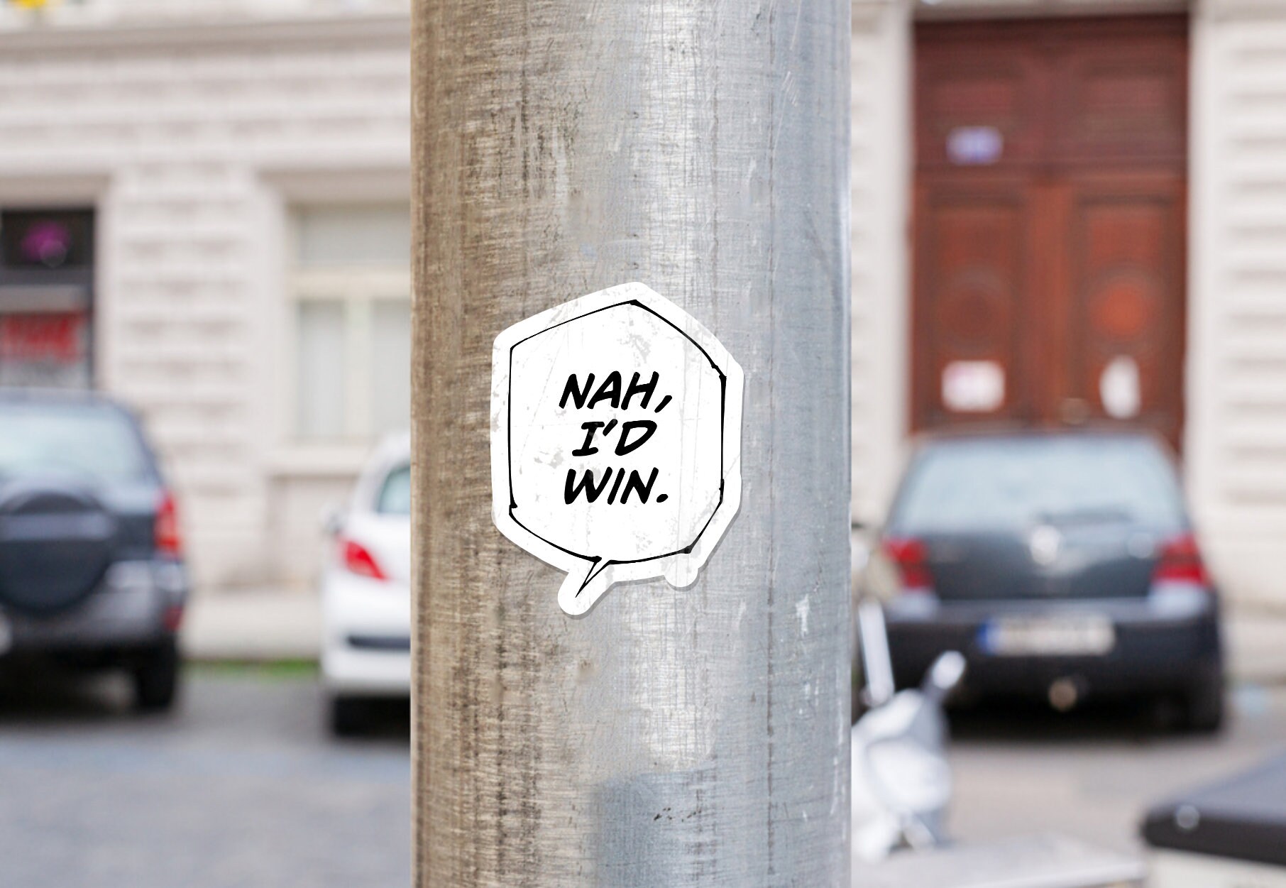 Jujutsu Kaisen Gojo Stickers nah I'd Win - Etsy