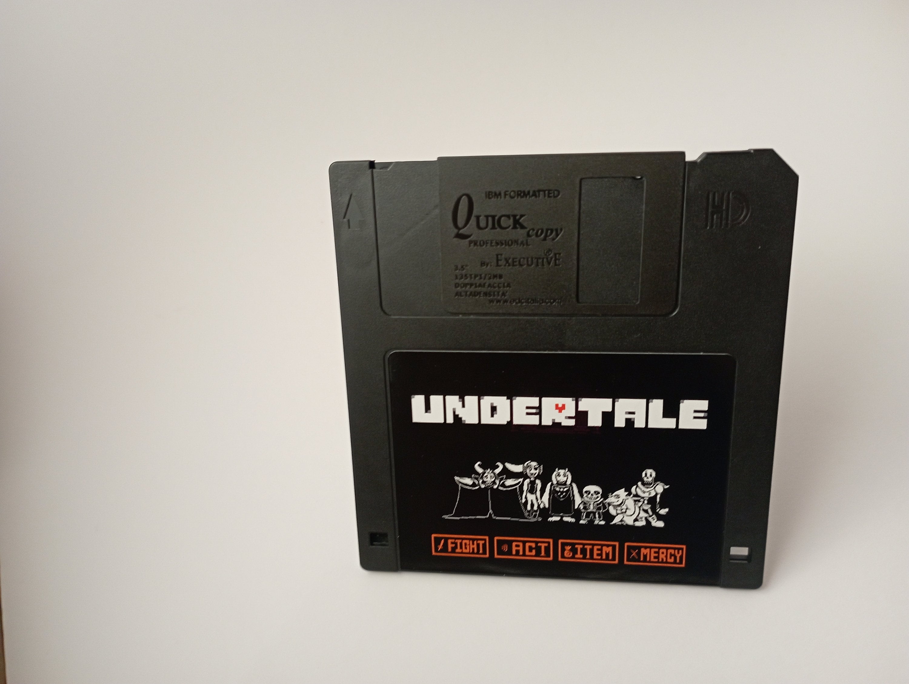 Undertale Inspired Floppy Disk - Etsy