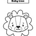 Printable Animal Coloring Faces for Preschooler, Kindergartner ...