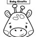 Printable Animal Coloring Faces for Preschooler, Kindergartner ...