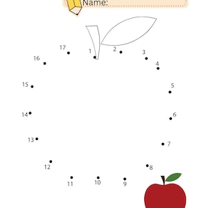 Printable Connecting Dots for Pre-k, Kindergartner, Daycare, Grade ...