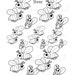 Printable Bee Coloring Pages for Kindergarten, Daycare and Grade School ...
