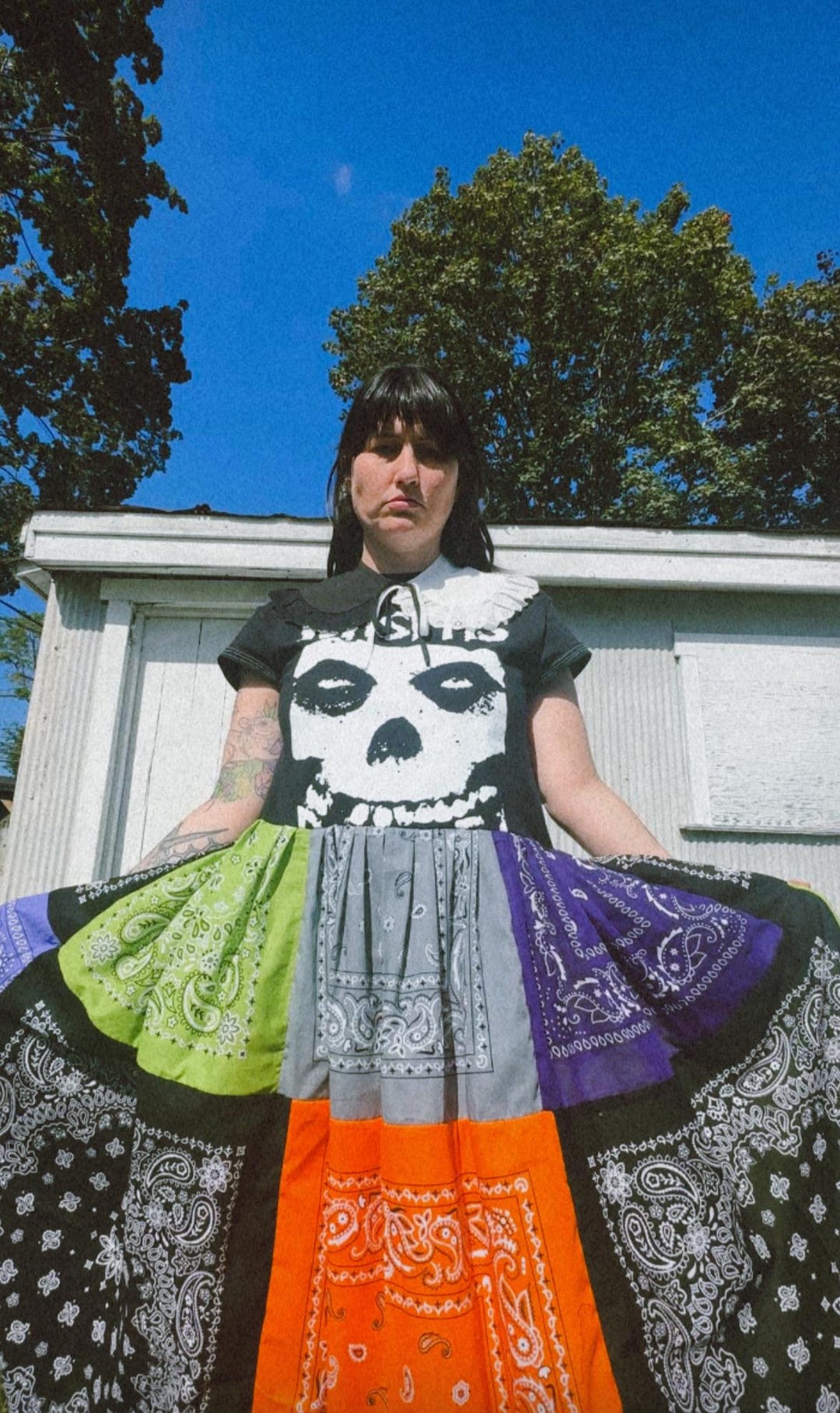 Misfits Bandana Dress - Etsy