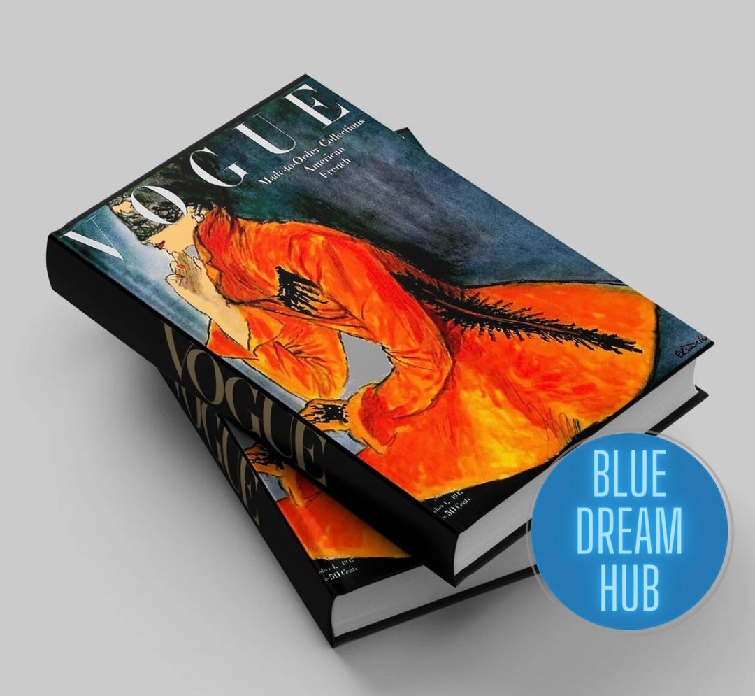 Luxury Decorative Vogue Book Box Storage Box Openable Book Box Home ...