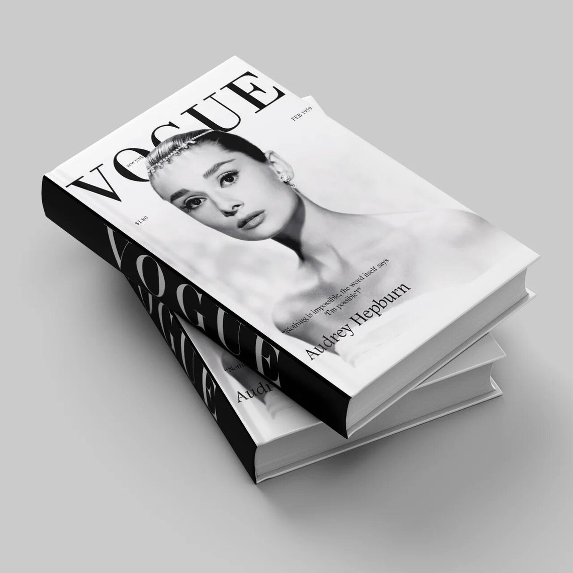 Luxury Decorative Vogue Book Box Storage Box Openable Book Box Home Decor Decorative Book Fake ...