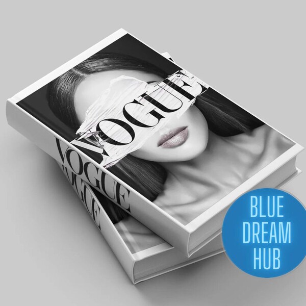 Vogue Book Decor - Etsy