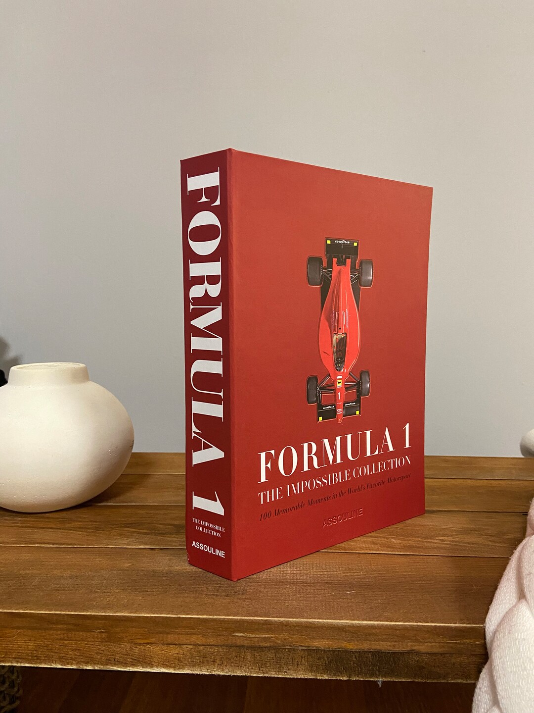 Luxury Decorative Formula 1 Box Storage Box Openable Book Box Home ...
