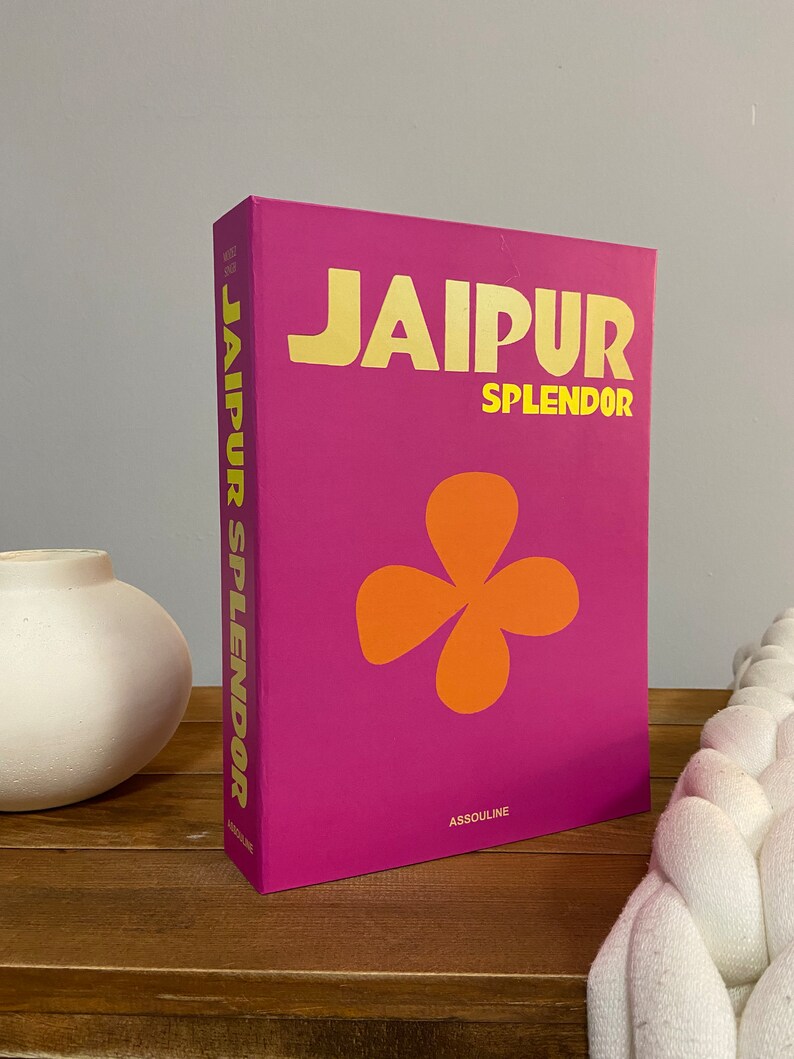 Luxury Decorative Jaipur Splendor Book Box Storage Box - Etsy