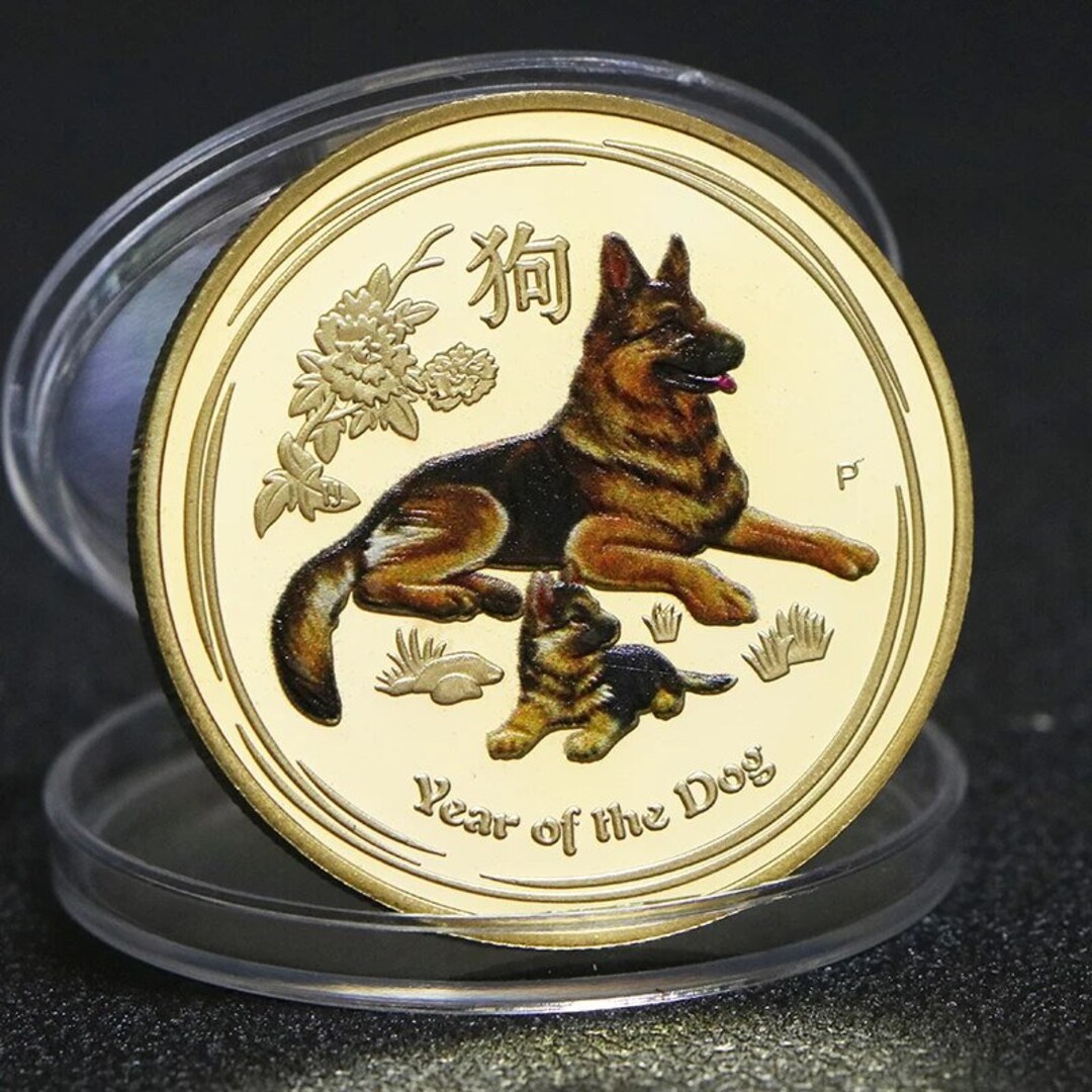 Year of the Dog Commemorative Coins - Etsy