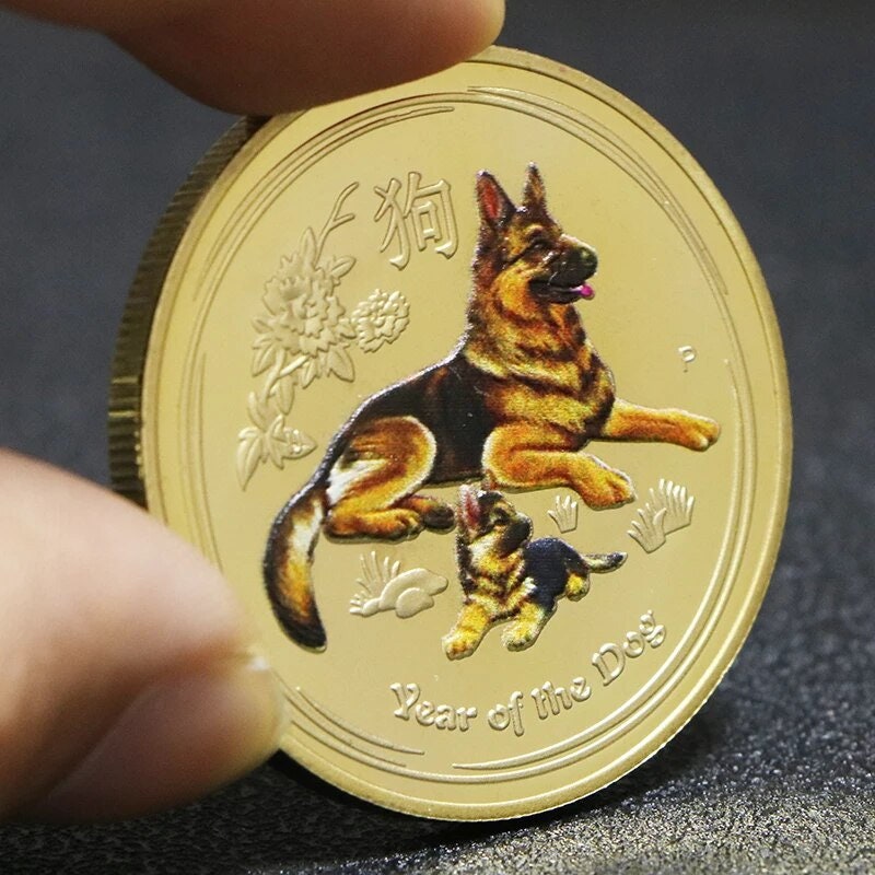 Year of the Dog Commemorative Coins - Etsy