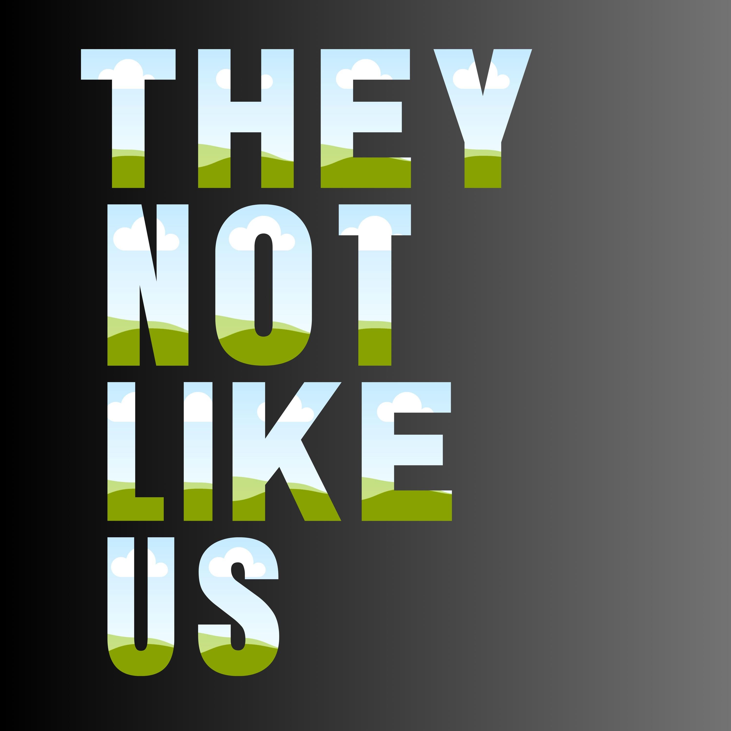 They Not Like Us Canva Frame Template - Etsy