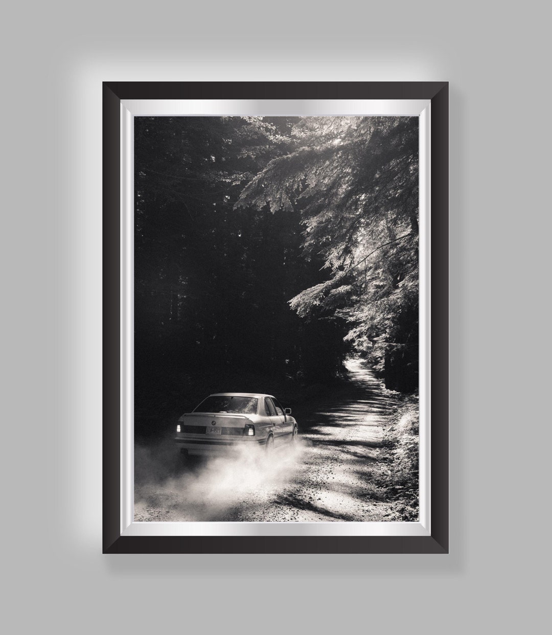 BMW E34 Poster | E34 Escape | Mount Rainier, Seattle, USA | C-type Fuji ...