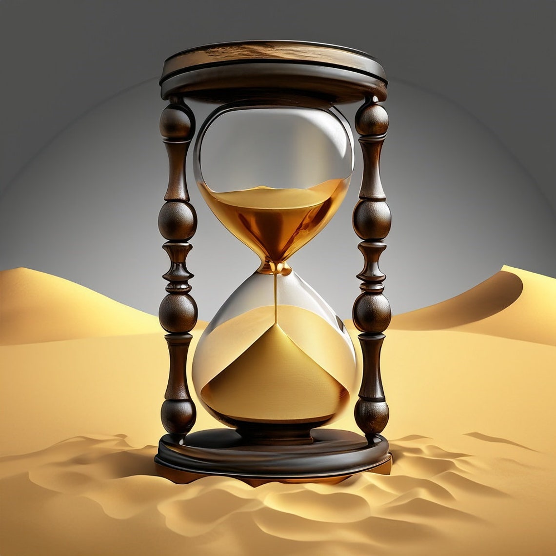 Hourglass - Golden Sands - Etsy