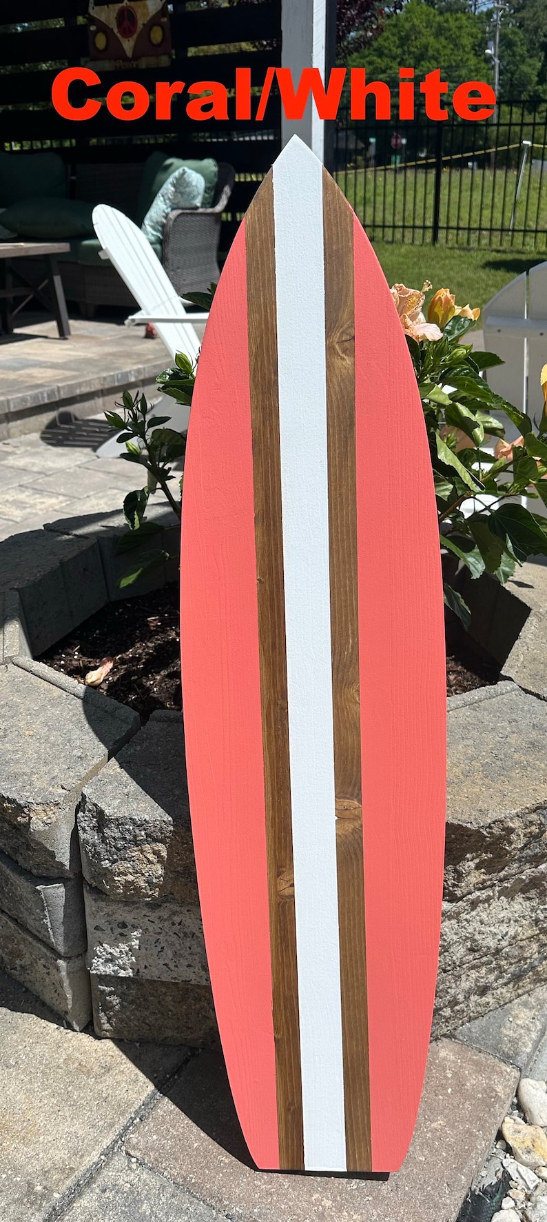 Surfboard Welcome Hibiscus Sign - Etsy