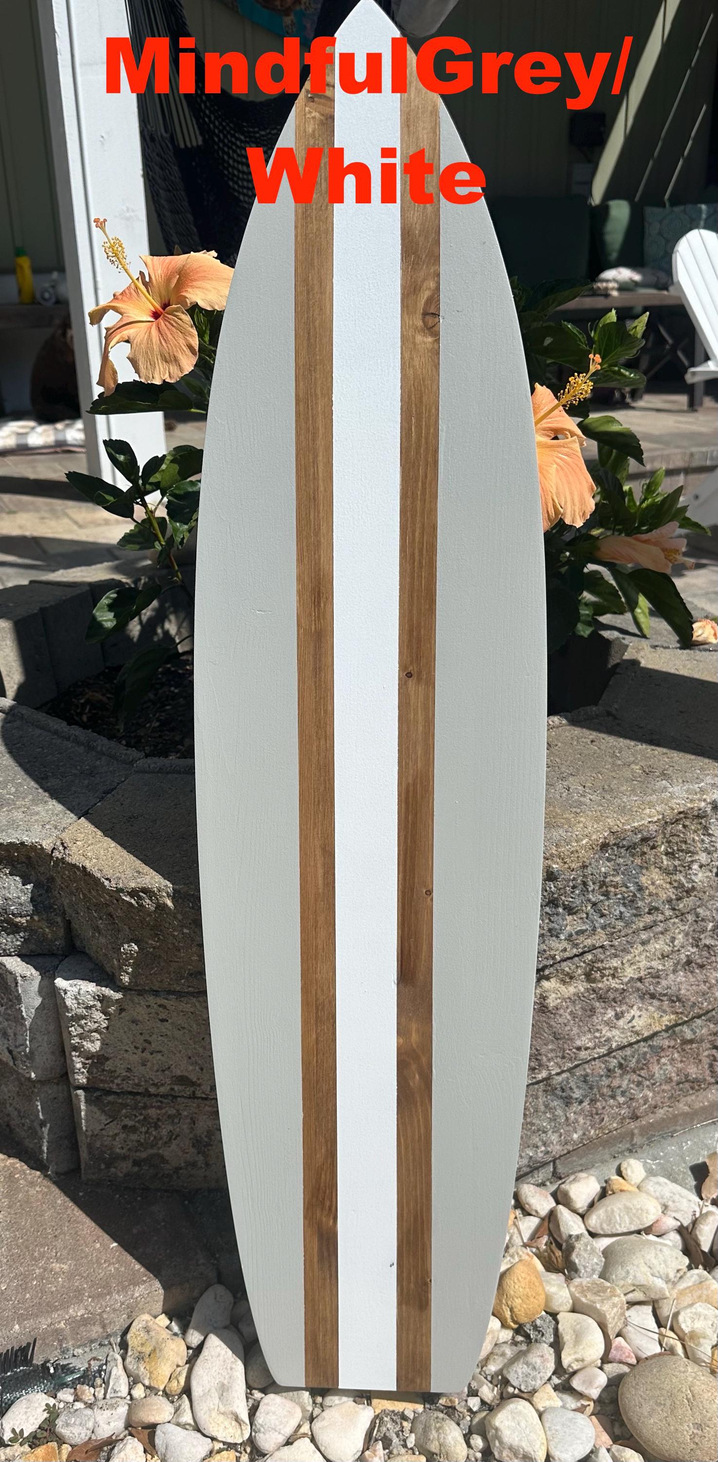 ALOHA Surfboard Sign (vertical) - Etsy