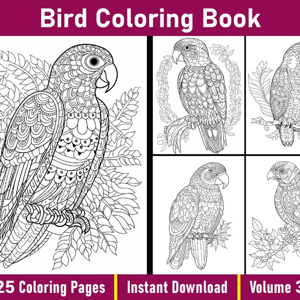 Zentangle Bird - Etsy