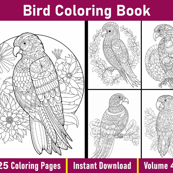 Zentangle Bird - Etsy