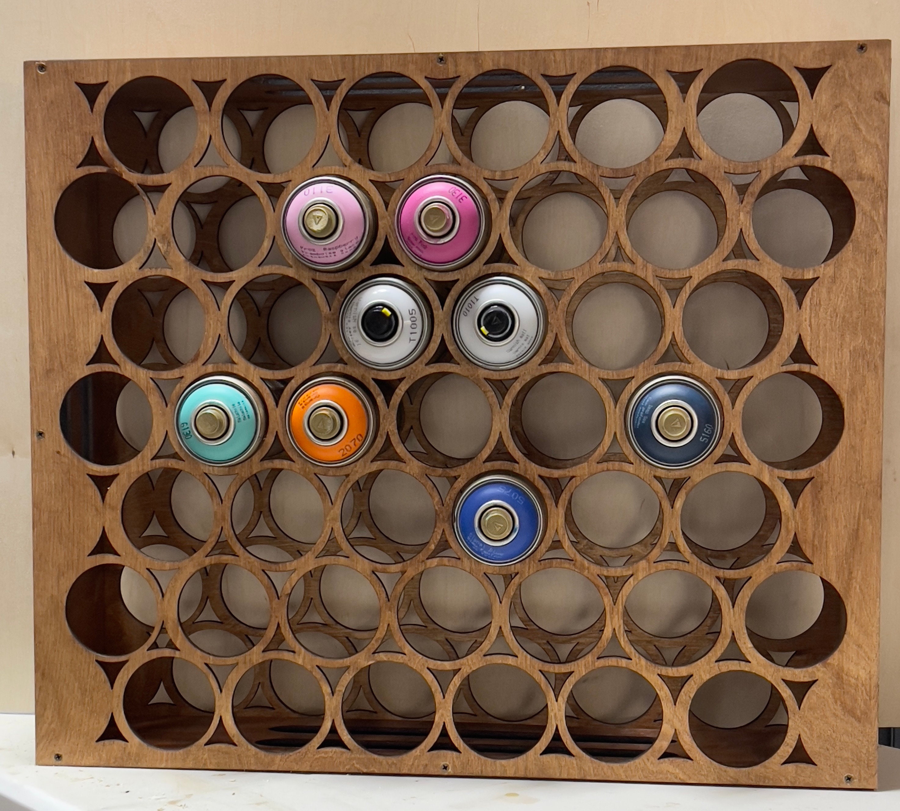 Spray Paint Rack Holder 45 Count spray Can Rack for Storage - Etsy