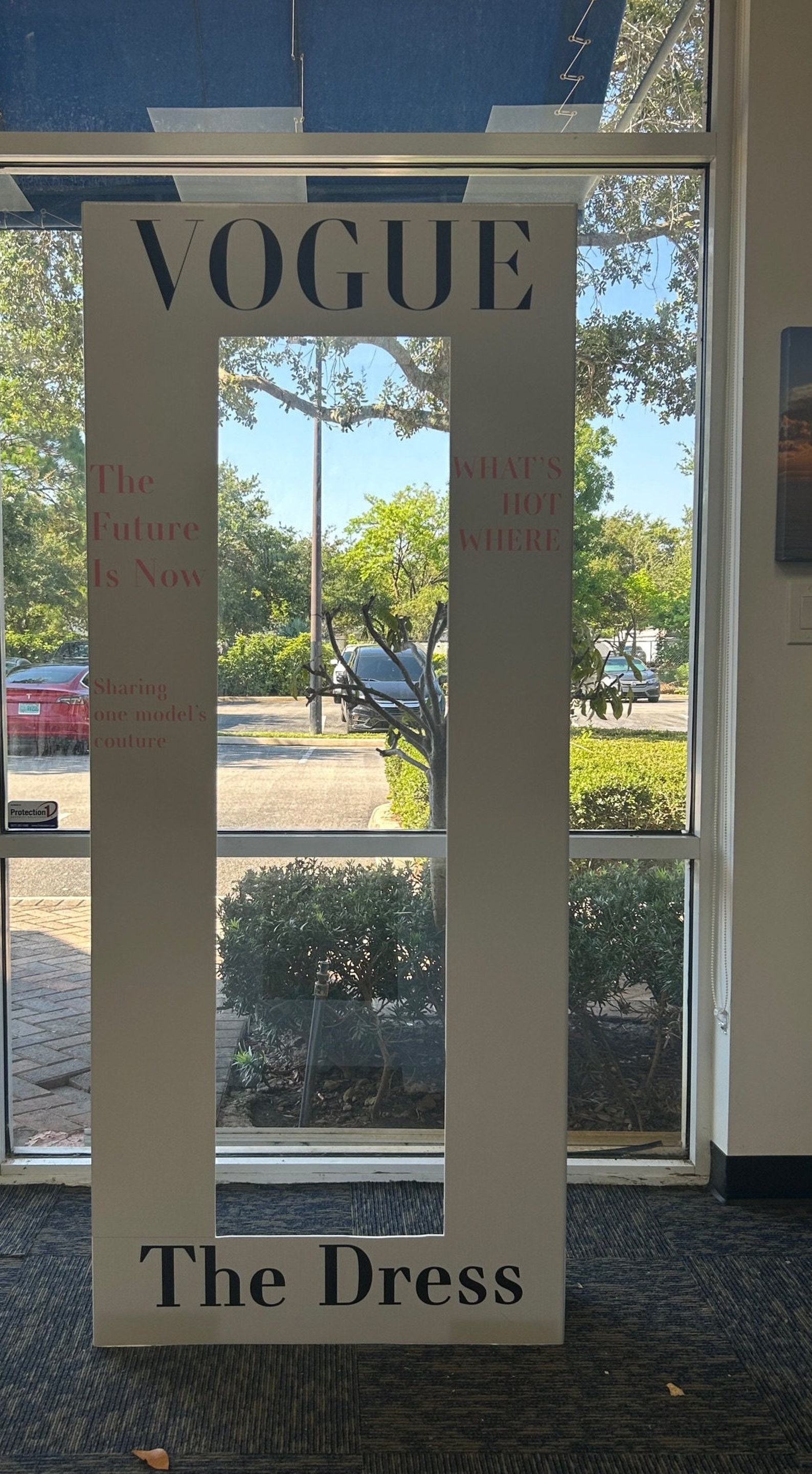 Life Size Vogue Magazine Cover Photo Booth - Self Standing - Etsy