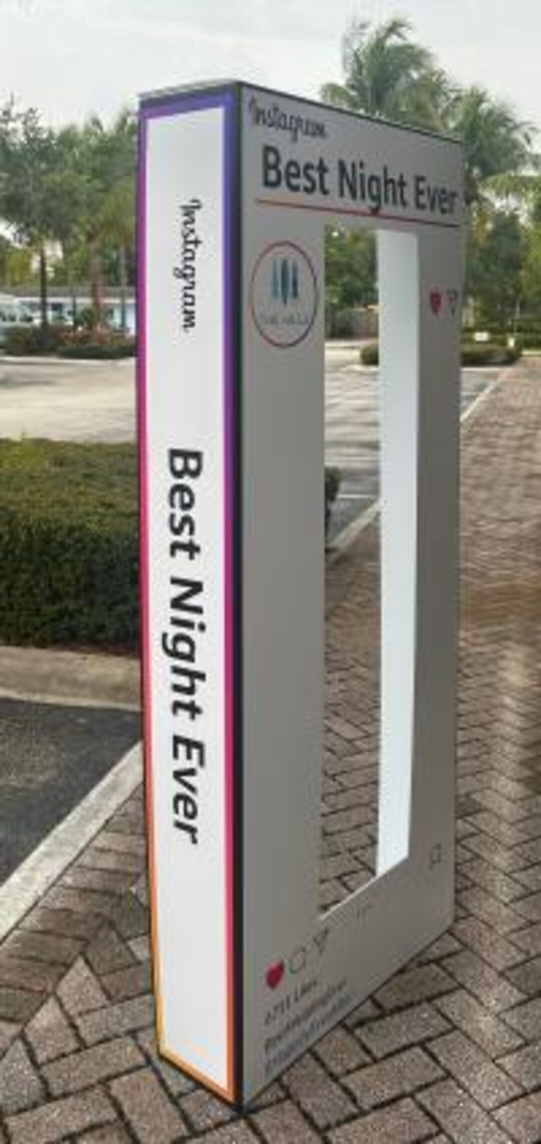 Customizable Life Size Instagram Selfie Booth: Weatherproof, Easy ...