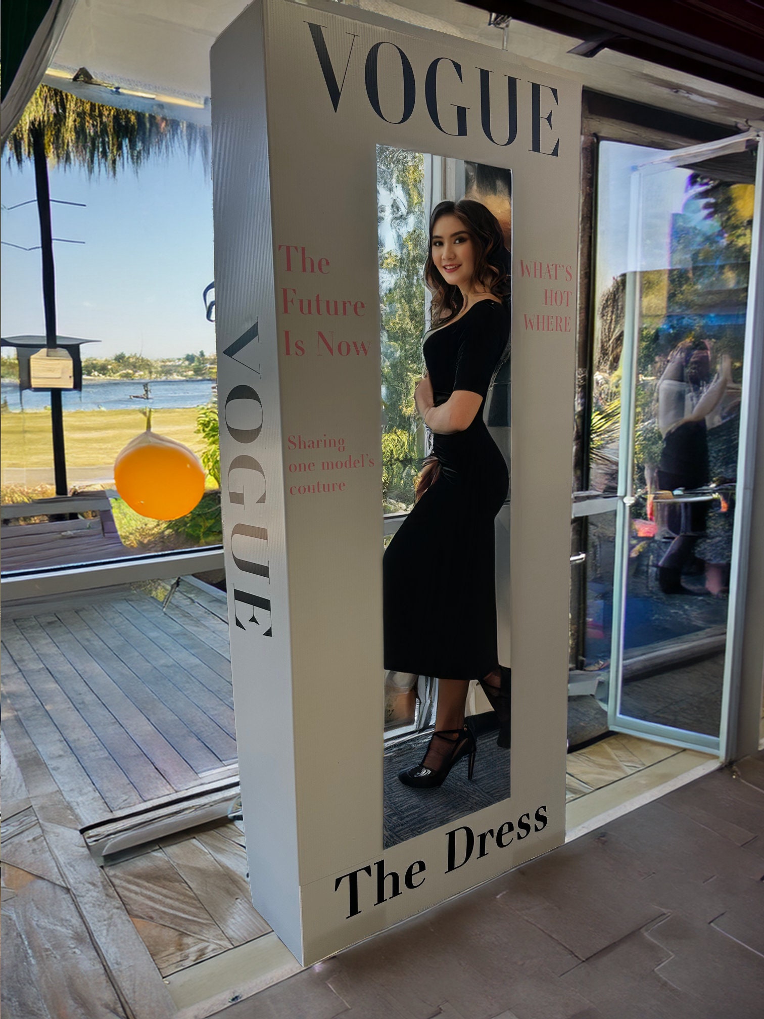 Life Size Vogue Magazine Cover Photo Booth - Self Standing - Etsy