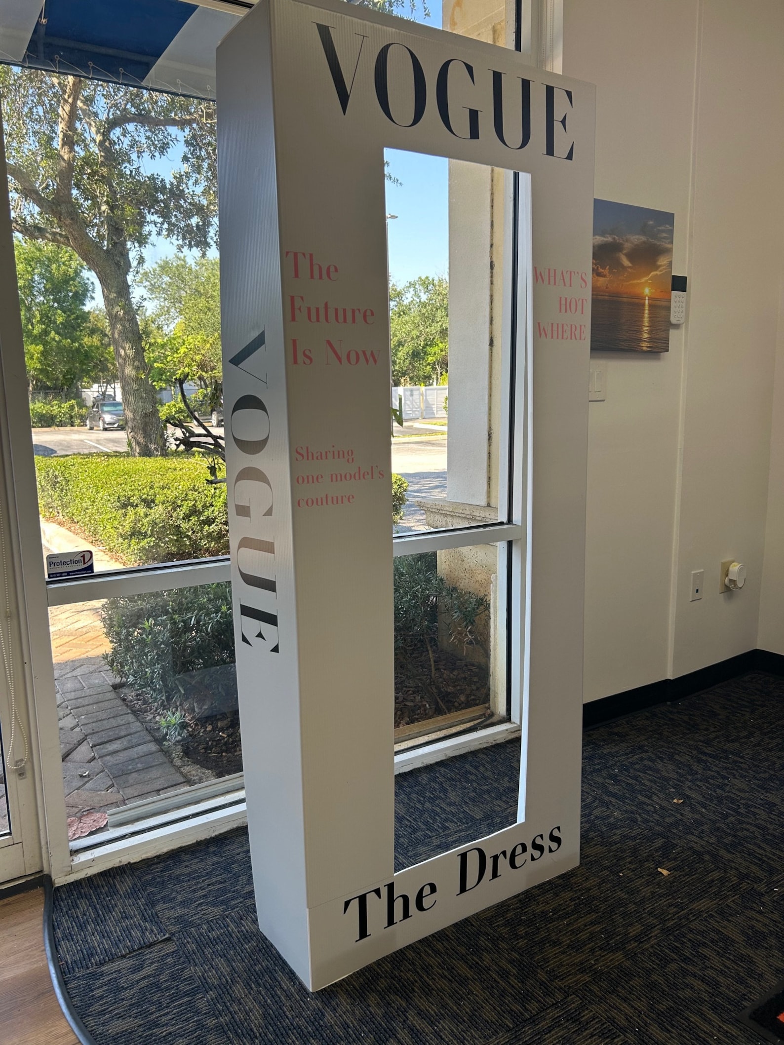 Life Size Vogue Magazine Cover Photo Booth - Self Standing - Etsy