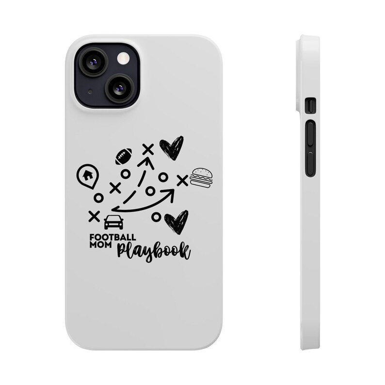 Football Mom Playbook Cute Slim Phone Cases for Fall Season - Etsy