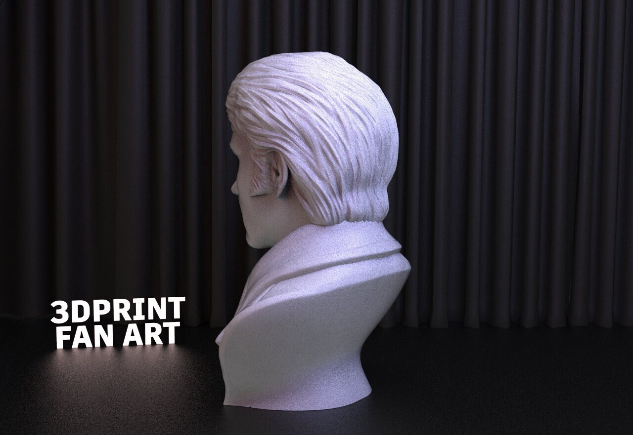 Elvis Presley 3D Print STL File for 3D Printing,3d Digital File,instant ...