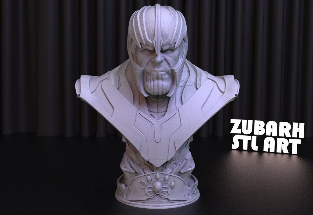 Thanos 3D Print STL File for 3D Printing, Marvel 3D Digital File ...