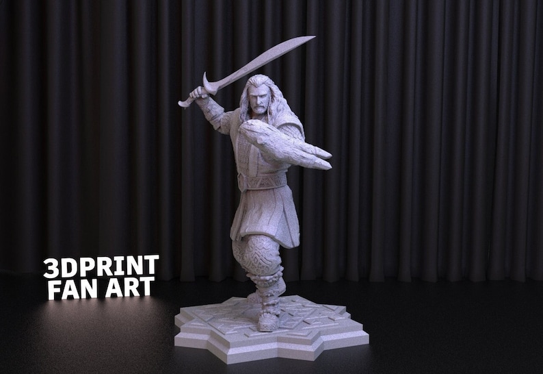 Thorin Lotr 3D Print STL File for 3D Printing,3d Digital File, Instant ...