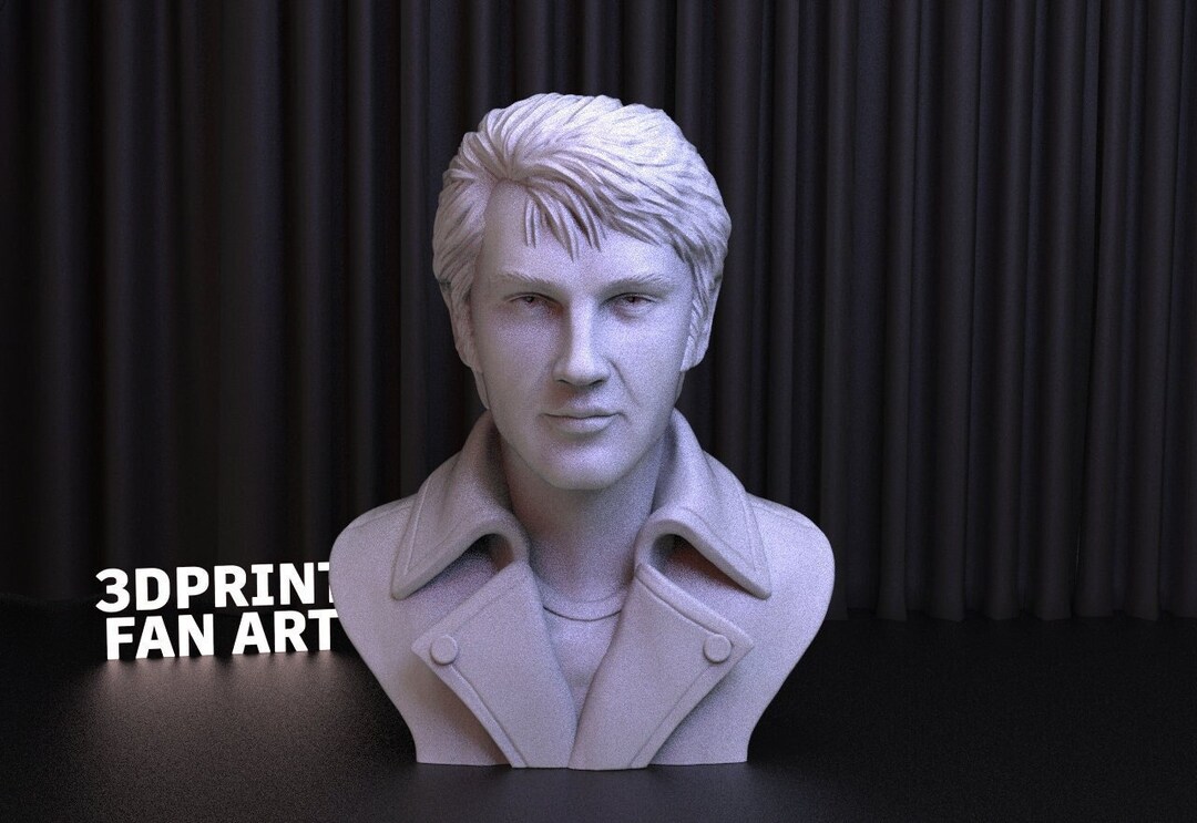 Elvis Presley 3D Print STL File for 3D Printing,3d Digital File,instant ...