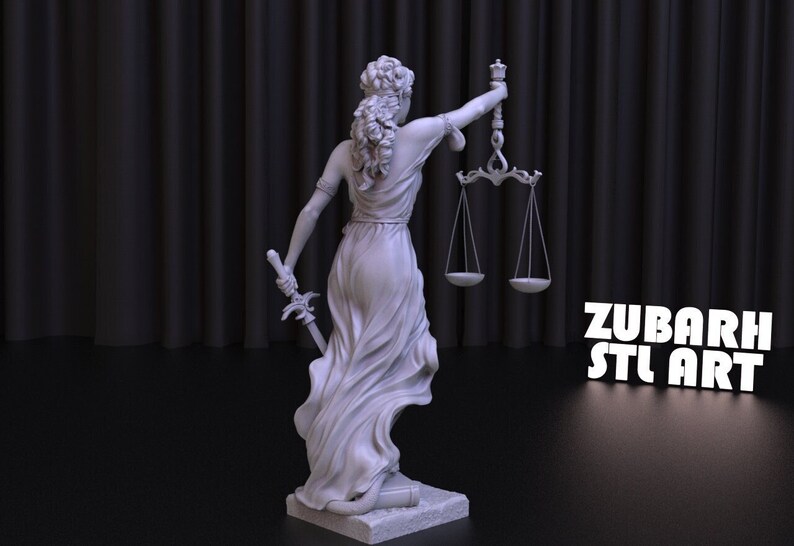 Themis Justice 3D Print STL File for 3D Printing,3d Digital File ...