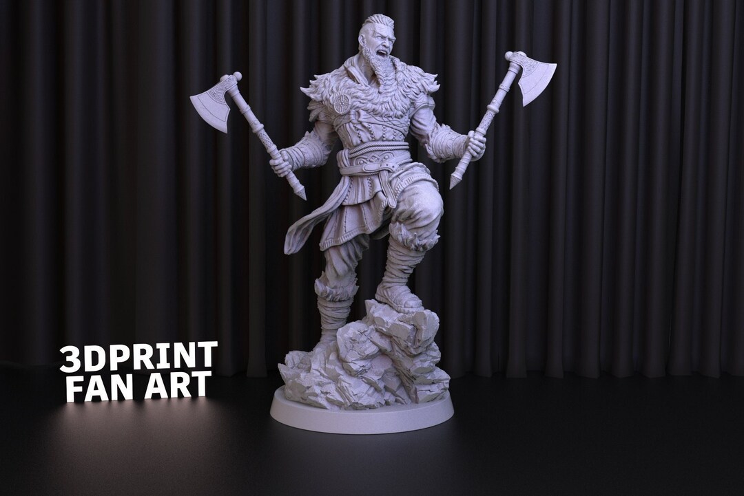 Valhalla Eivor 3D Print STL File for 3D Printing,3d Digital File, Instant Download, Valhalla ...