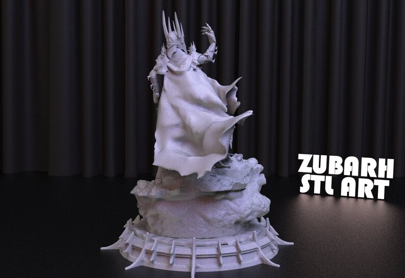 Sauron LOTR Stl File for 3D Printing,3d Digital File, Stl 3D Model ...