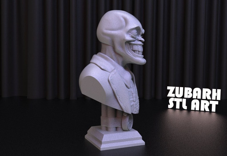 The Mask Stl File for 3D Printer Design, 3D Model Files, Download Print ...