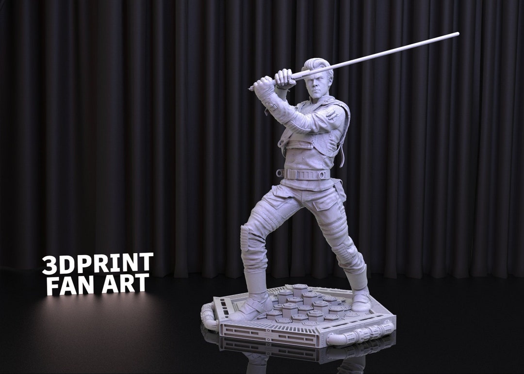 Cal Kestis Star Wars STL File, 3D Movie Printed STL, Downloadable Star ...