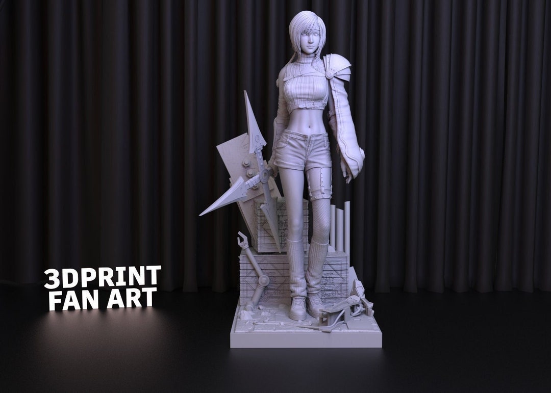 Yuffie Kisaragi Fantasy3d Print STL File for 3D Printing,3d Digital ...