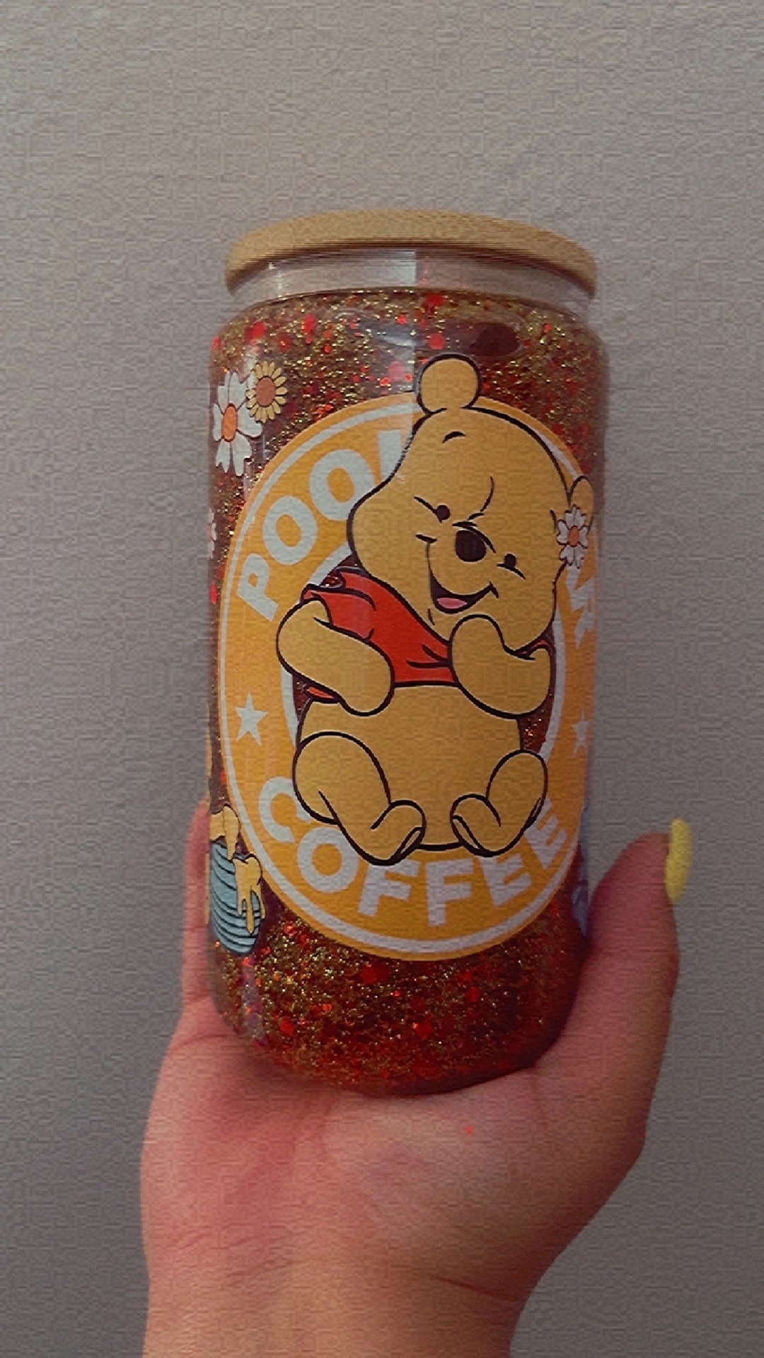 Winnie the Pooh Snow Globe Cup - Etsy