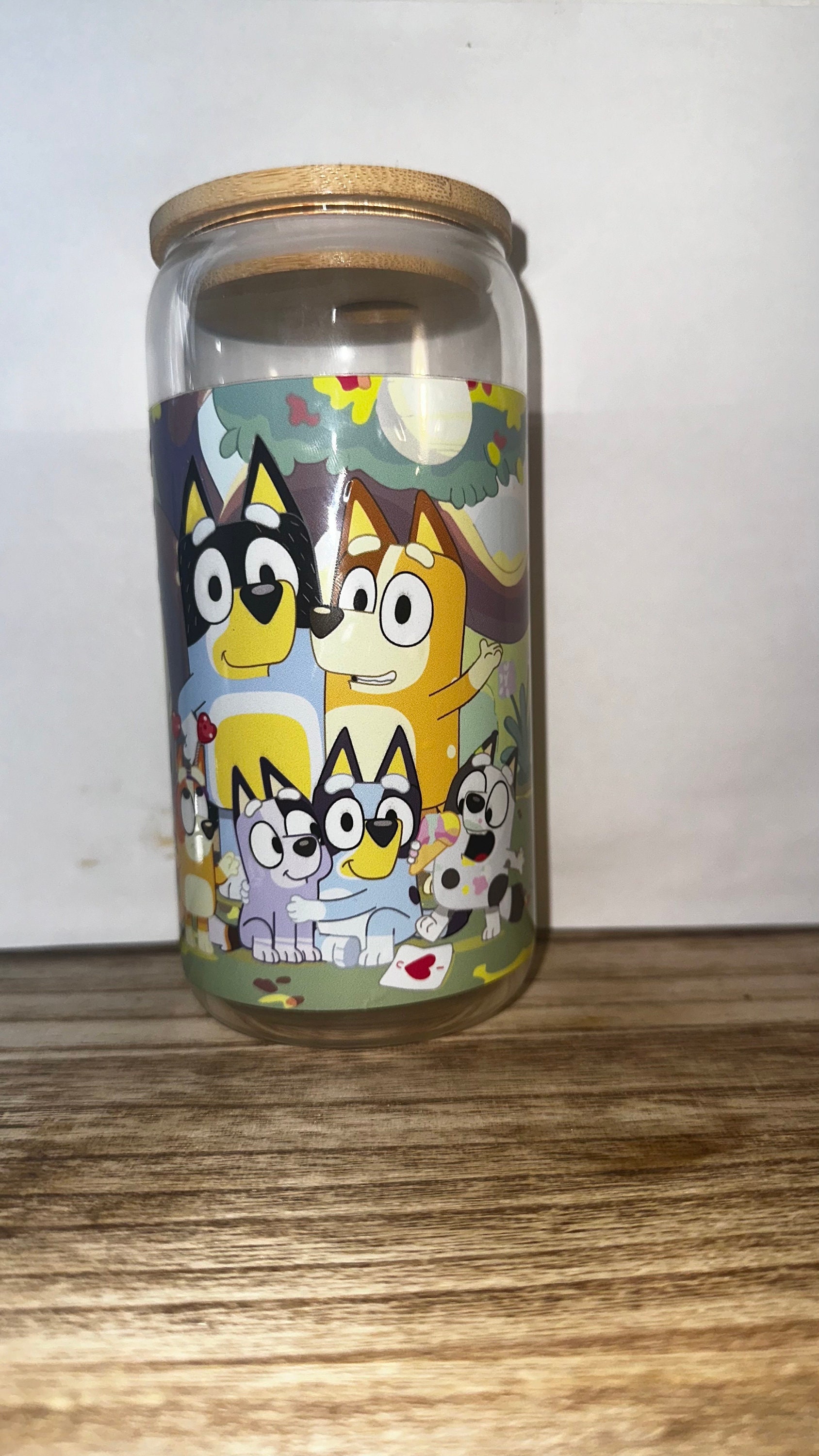 Bluey Snow Globe Cup - Etsy