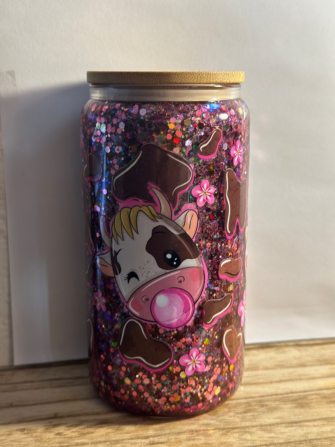 Cow Snow Globe Cups - Etsy