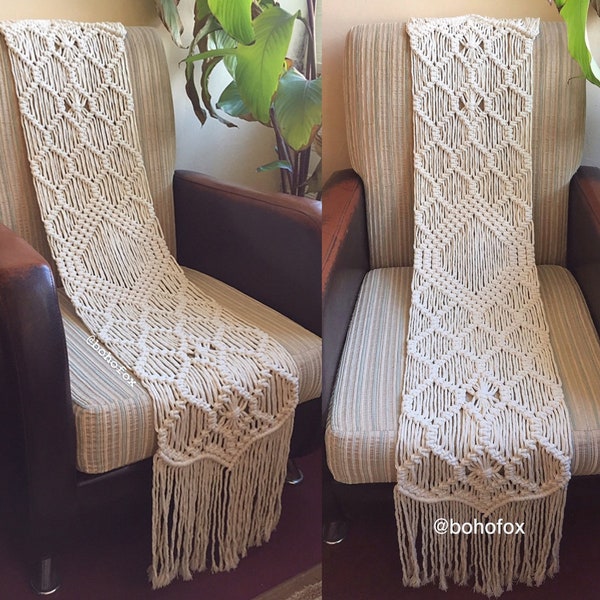 Macrame Table - Etsy