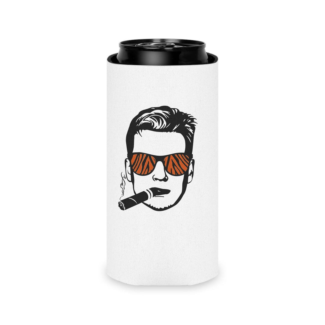 Joe Burrow Brrrr Can Cooler - Bengals Beer White Out - Cincinnati ...